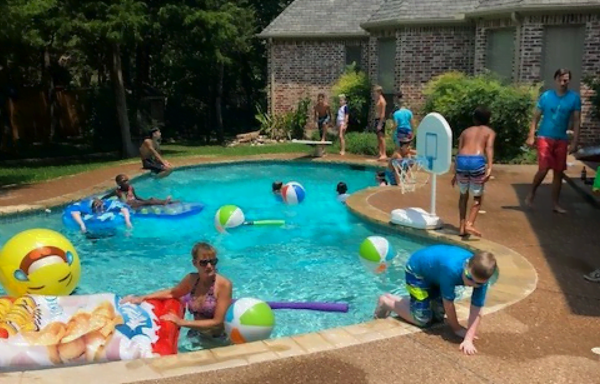 July pool party was a splash! - St. Martin-in-the-Fields Episcopal Church
