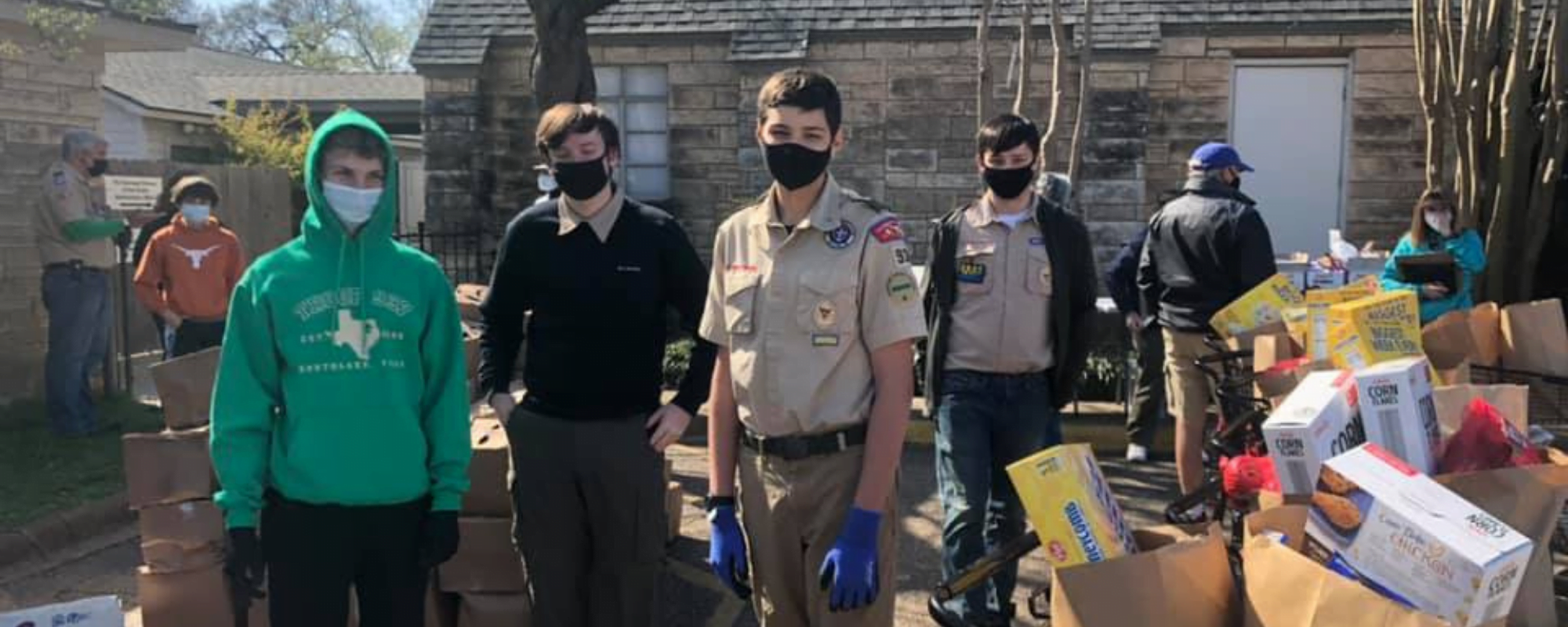 Scouts Winter Food Drive - St. Martin-in-the-Fields Episcopal Church